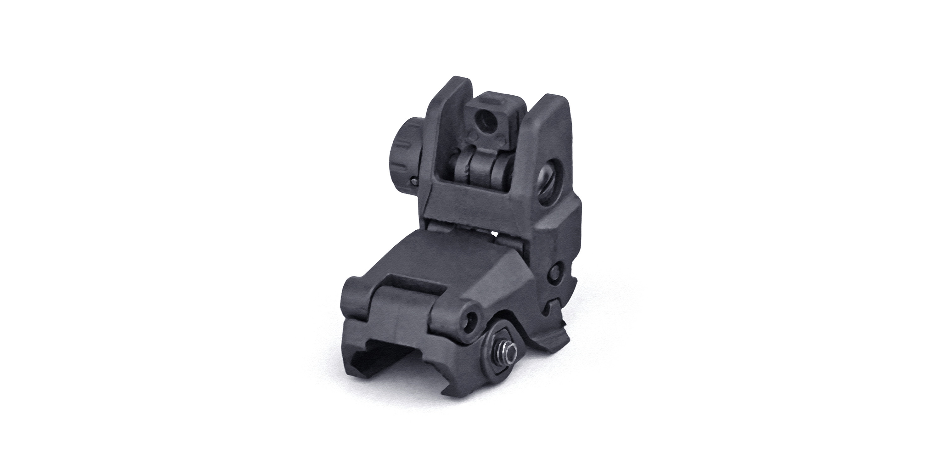 68*34*21 Black Rear Sight Ideal Choice For Shooting Enthusiasts