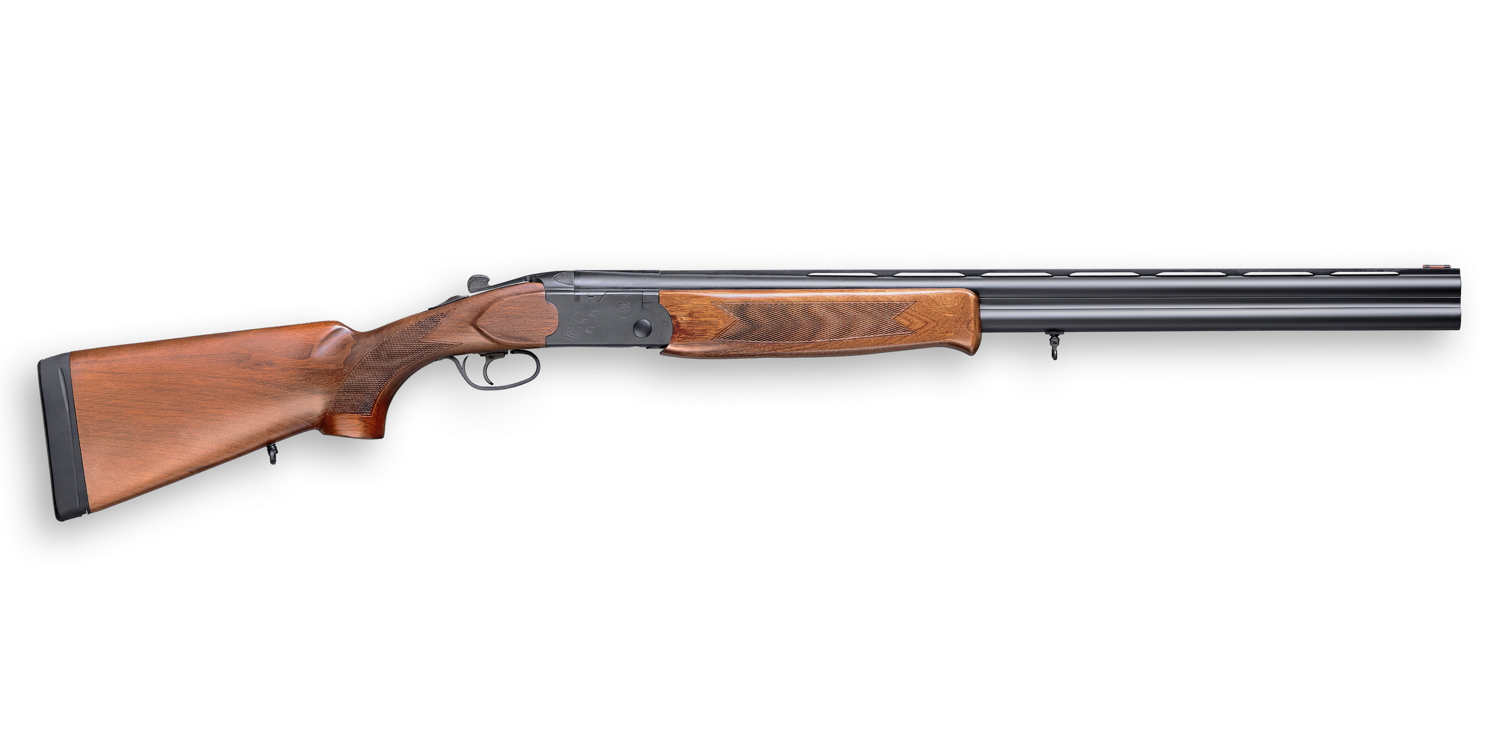 44in Break Action Shotguns Over And Under 12 Gauge Matte Black Surface